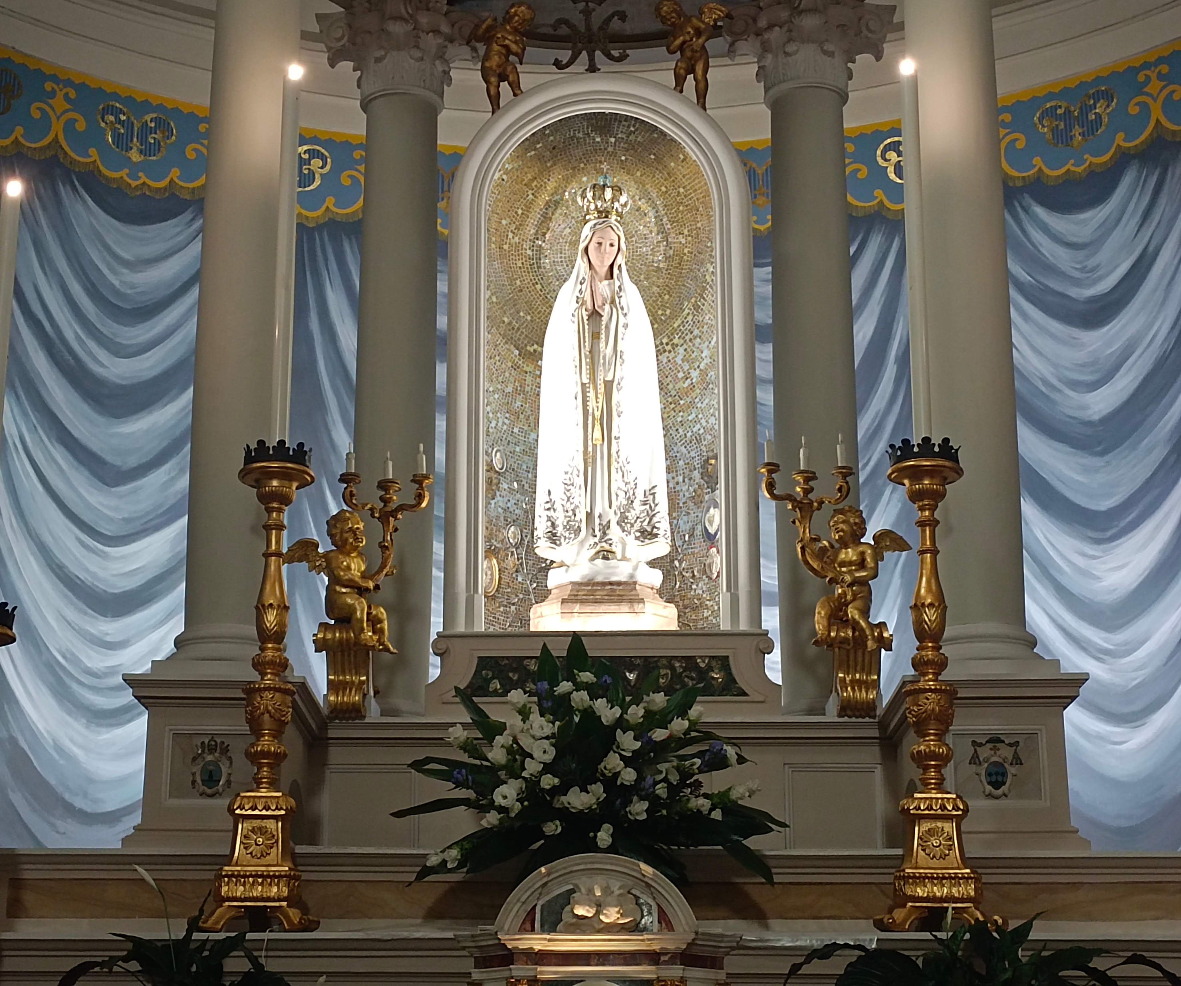 LA STATUA DELLA MADONNA DI FATIMA – SANTUARIO DELLA MADONNA DI FATIMA ...